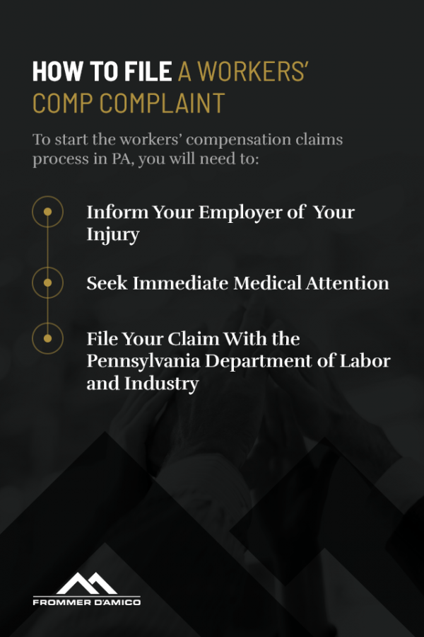 How to File a Workers Compensation Claim in Pennsylvania